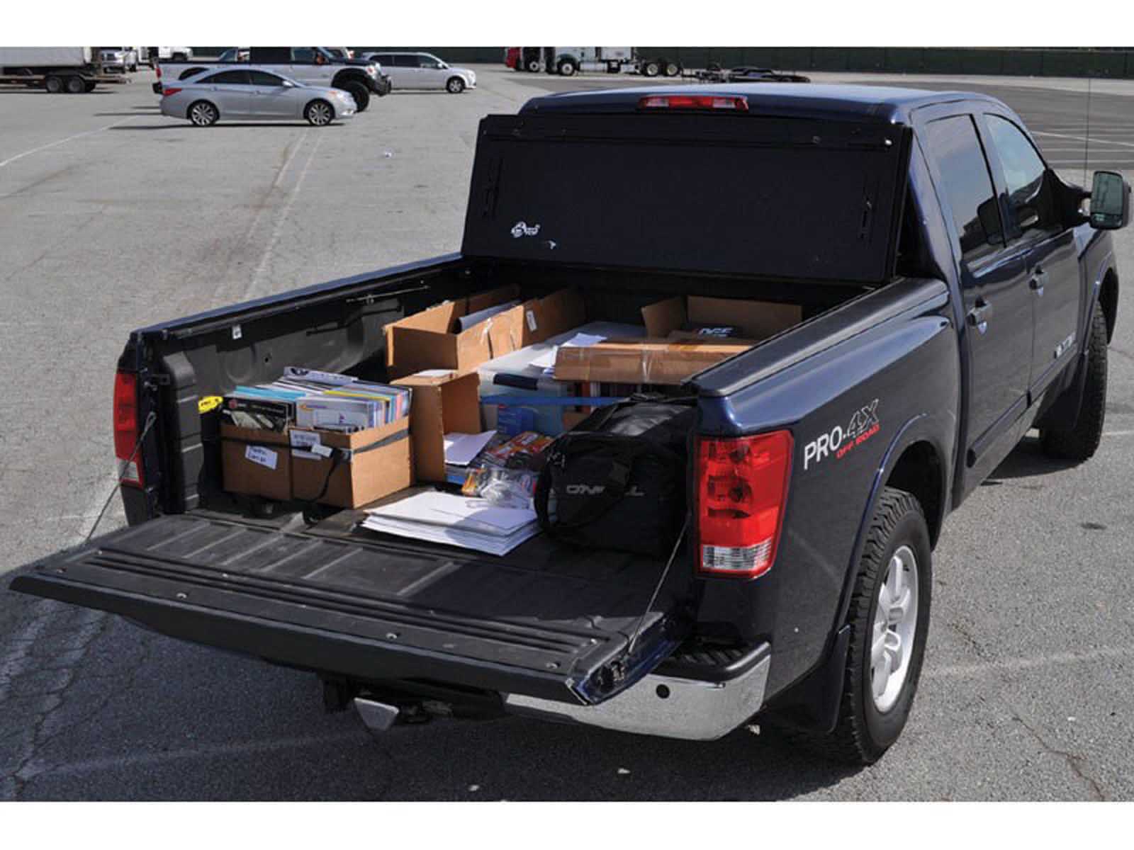 BAK 126506 BAK Flip FiberMax Tonneau Cover Frontier Crew Cab