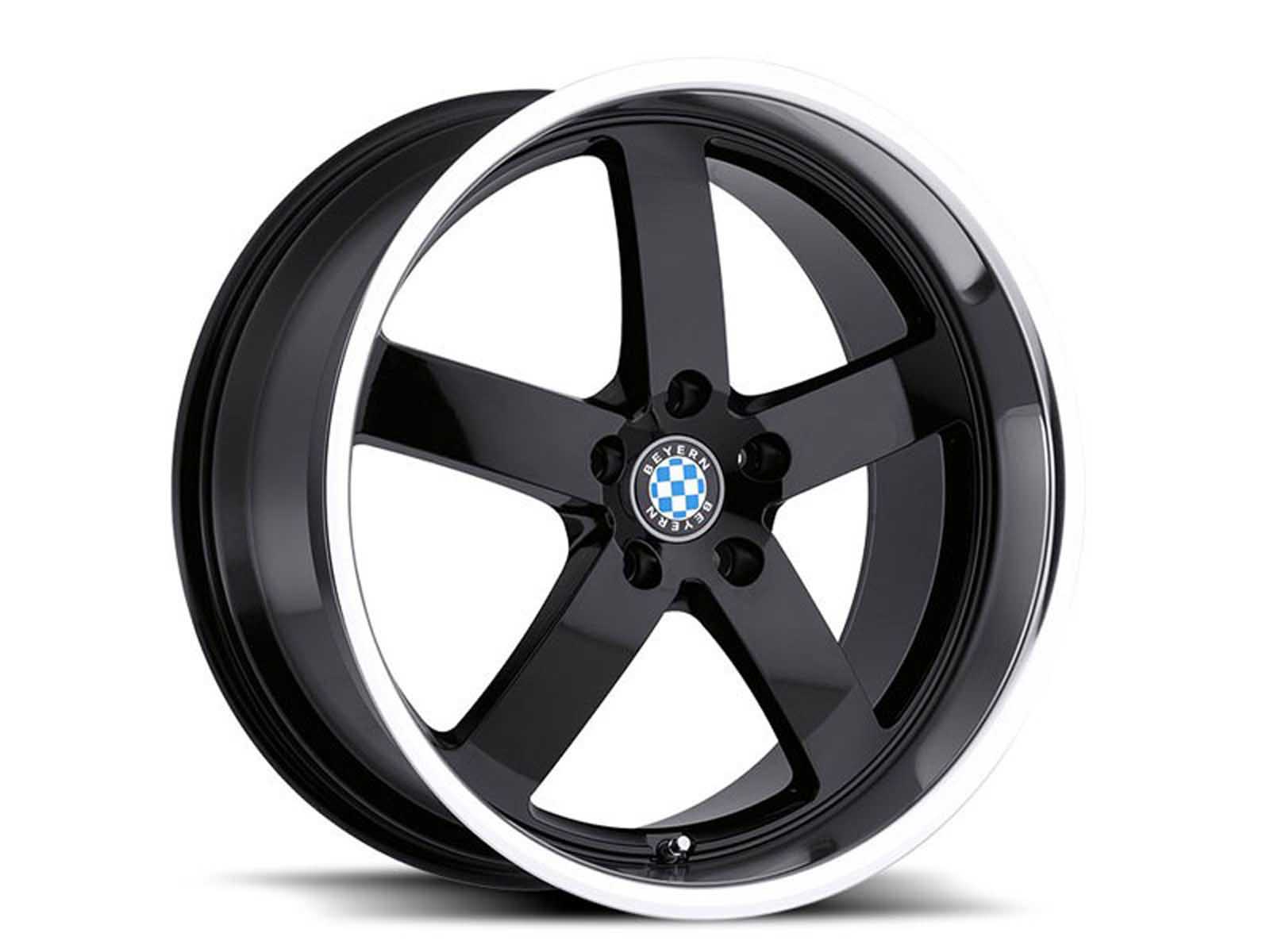 Beyern Rapp 1885BYR405120B72 18x8.5 Wheel 5x120 40mm Gloss Black