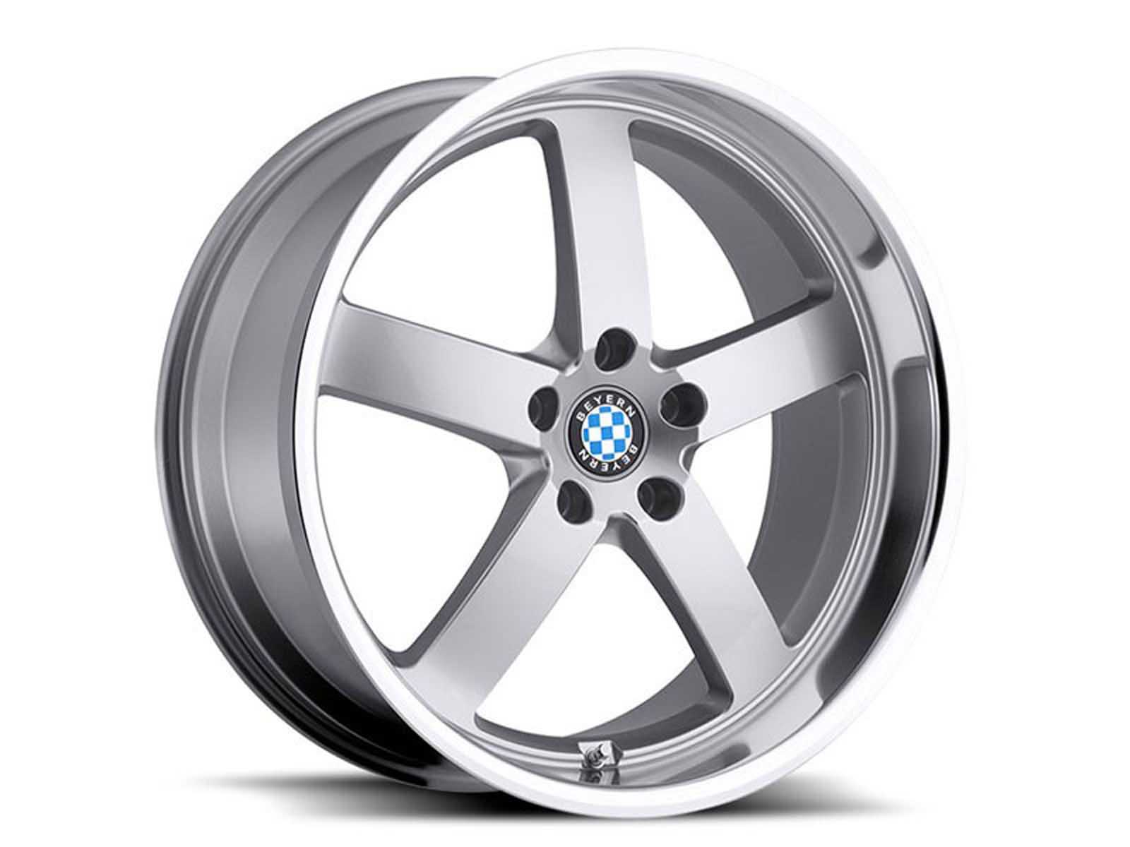 Beyern Rapp 1895BYR455120S72 18x9.5 5x120 Wheel 45mm Silver