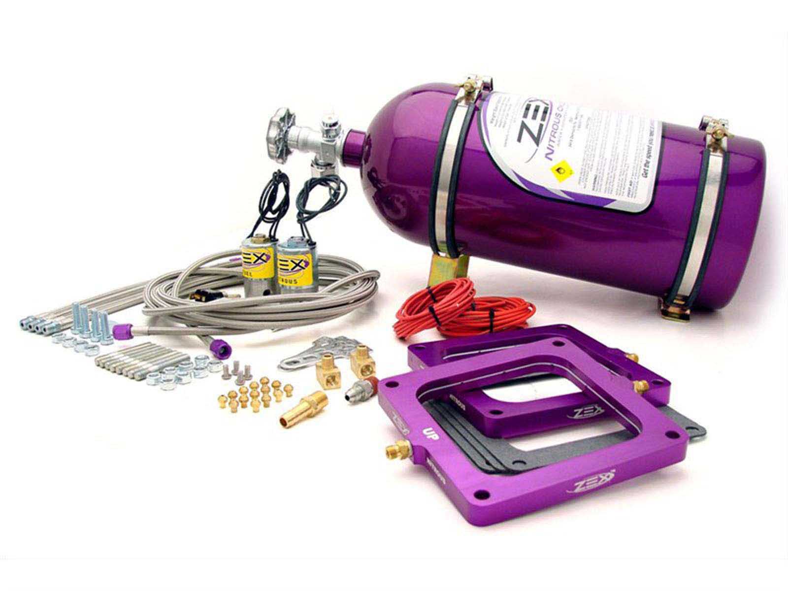 ZEX 82190 Dominator Flange Dual Perimeter Plate Nitrous System